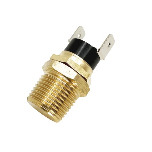 190'F ELECTRIC FAN THERMOSTAT 1/2" INCH TEMP SENSOR PROBE SWITCH KIT ...