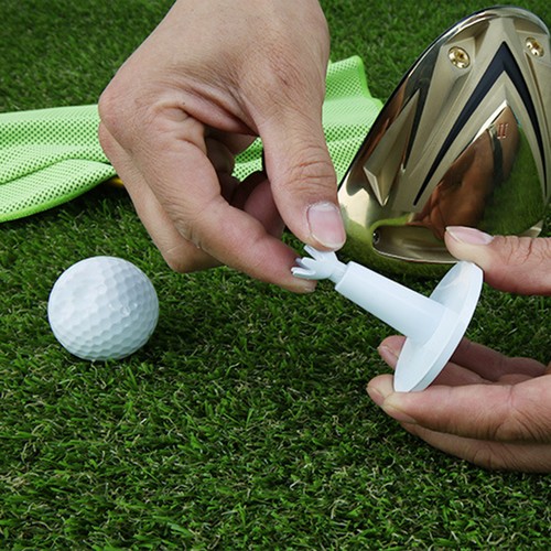 A99 Golf Adjustable Tee White Plastic Golf Tees Height Adjustable ...