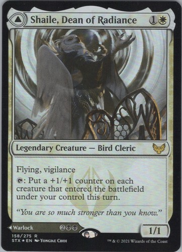 Shaile, Dean of Radiance FOIL NM (#2) #158 Strixhaven: School of Mages ...