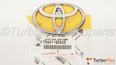 Toyota Land Cruiser 1996-1997 FJ80 FZJ80 Back Door Hatch Toyota Logo ...