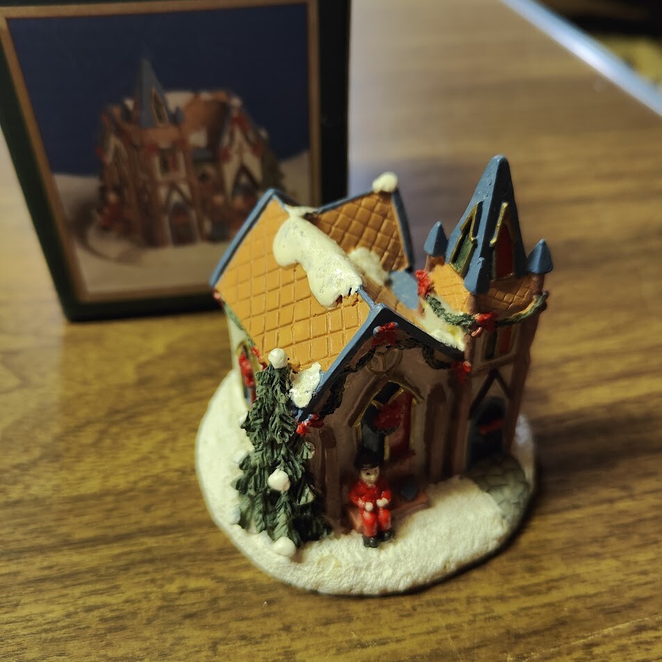 Crystal Falls Village 1996 Christmas Village Set Original Box Buy More ...