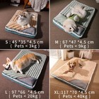 Bed Dog Pad Mat Cushion Pet Cat Cooling Summer Puppy Blanket Sleeping ...