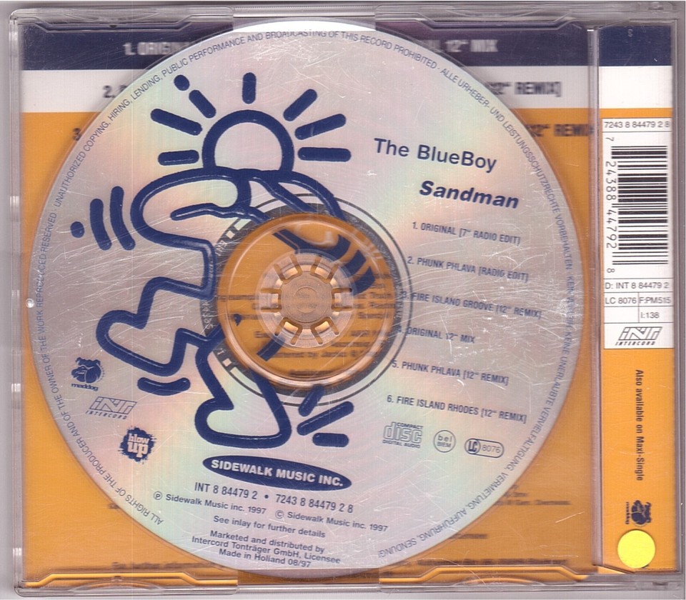 The Blue Boy - Sandman (Maxi-CD 1997) | eBay