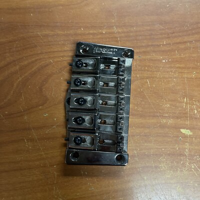 Hipshot 5 String TransTone Flat Mount .750" Spacing Bass Bridge ...