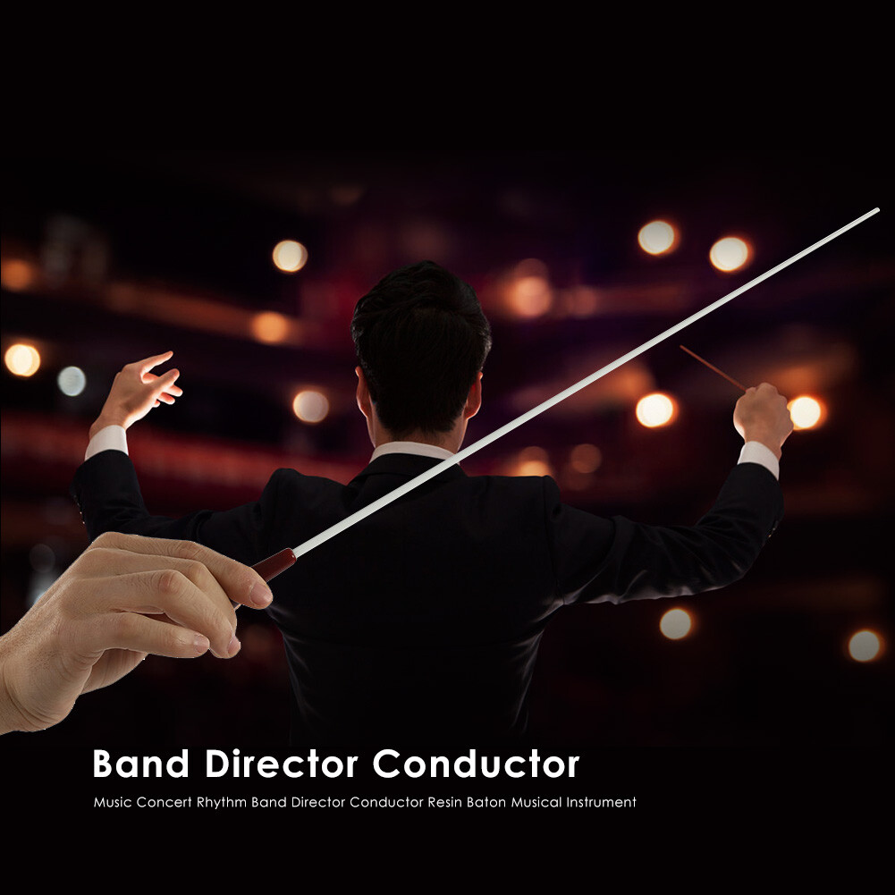 Professional Music Baton Concert Stage Performance Director Wand (Red ...
