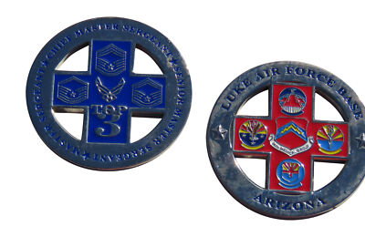 USAF 56th Medical Group Luke Air Force Base Arizona Challenge Coin | eBay