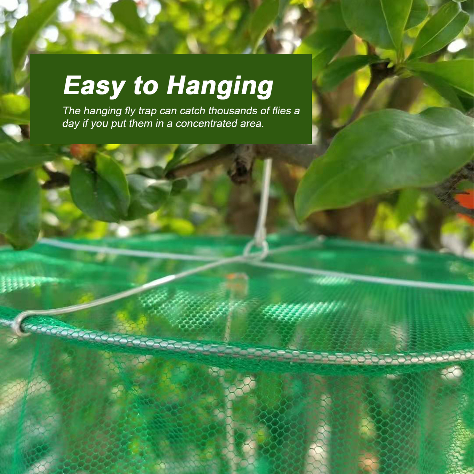 Reusable Fly Trap Farm Fly Mosquito Cage Fold-type F5P6 | eBay