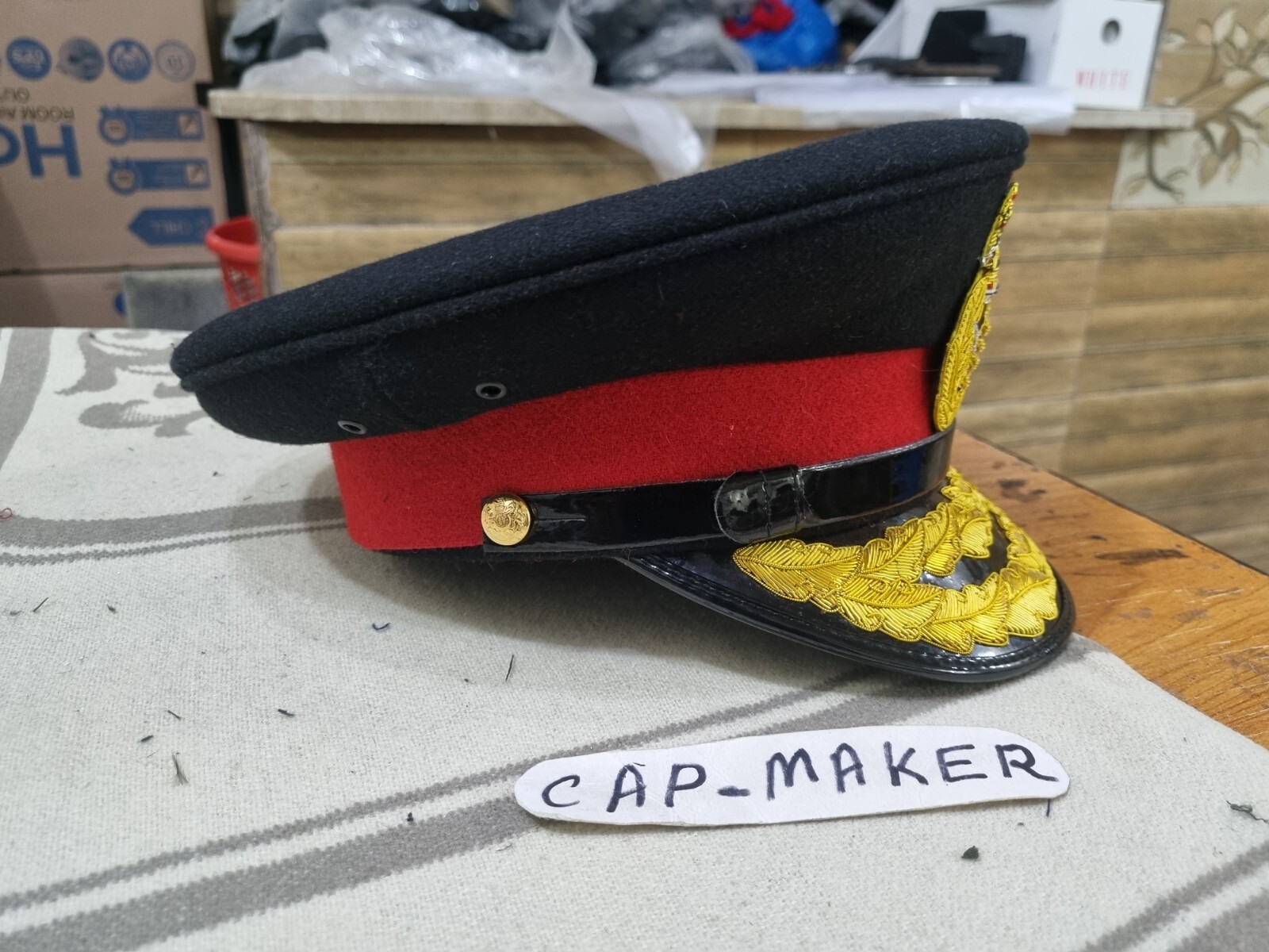 British Army General, Lieutenant General, Major General Peaked Cap ...