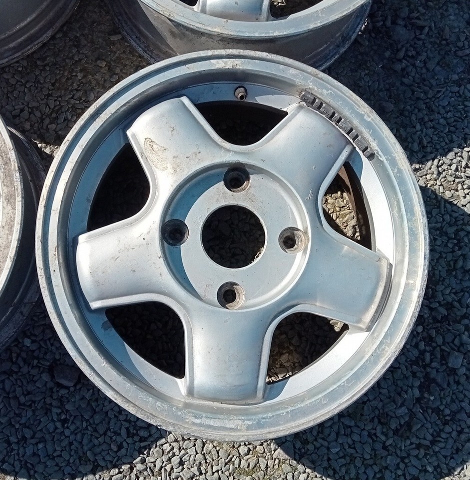 Revolution RFX 15" Alloy Wheels 4x130 15x5.5j Skoda Estelle VW Beetle ...
