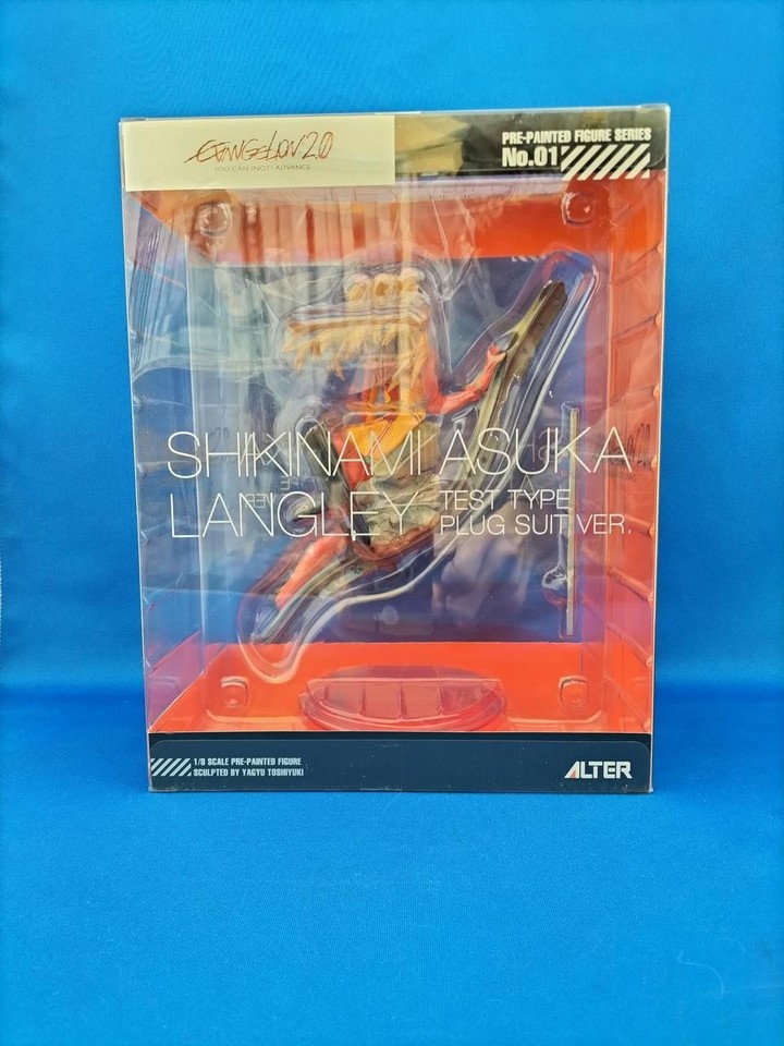 ALTER SHIKINAMI ASUKA LANGLEY TEST TYPE PLUG SUIT VER. 1/8 SCALE FIGURE ...