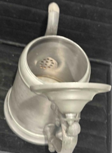 Antique American Pewter Teapot, Freeman Porter, Westbrook, Maine, c ...