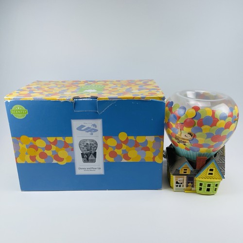 Retired Scentsy Disney Pixar UP Full Size Warmer Balloon House Carl ...