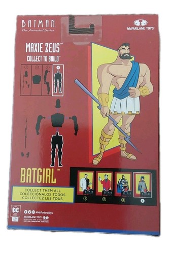 DC Direct Batman Animated Series BATGIRL Figure W4 BAF Maxie Zeus ...