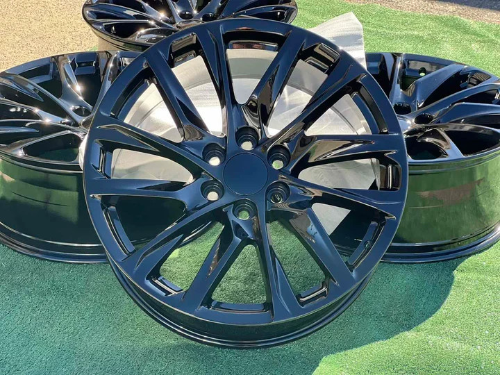 22" Inch Rims Fit Chevrolet Tahoe 2012-2026 Wheels 22x9 Gloss Black ...