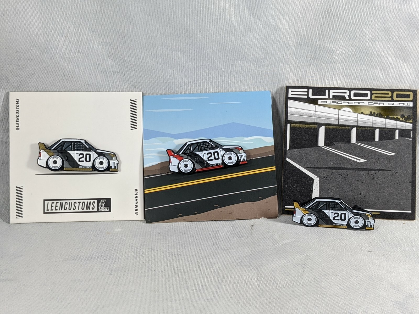 Leen Customs Calcarcover Euro20 pin, full set of 3 | eBay