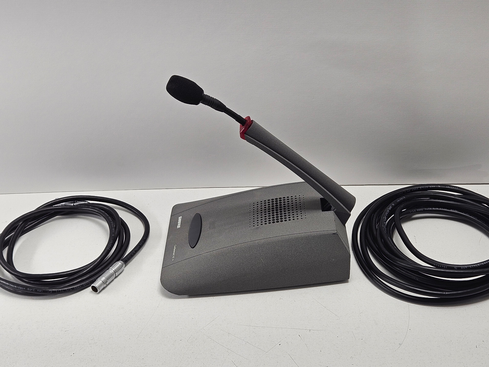 SHURE ConferenceONE Delegate Console C1-Ds Microphone and Cables | eBay