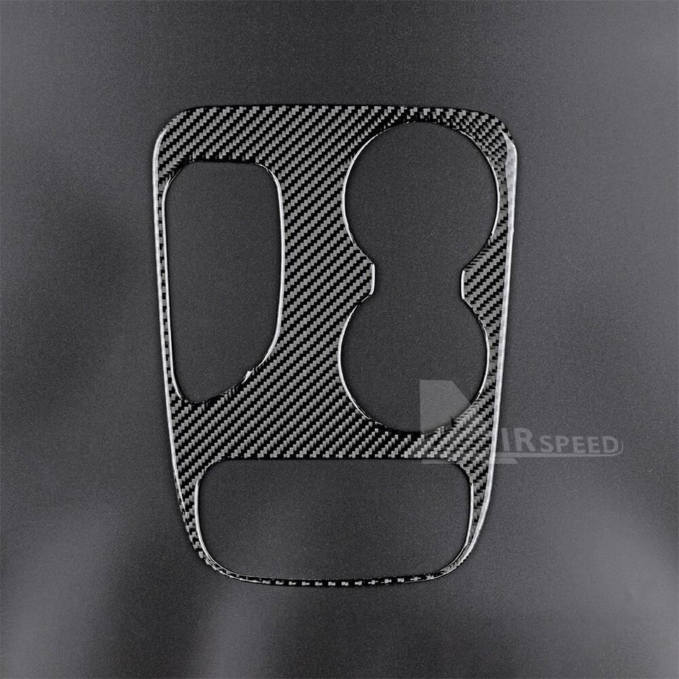 For Dodge Durango 2014-2020 Black Gear Shift Console Cover Real Carbon ...