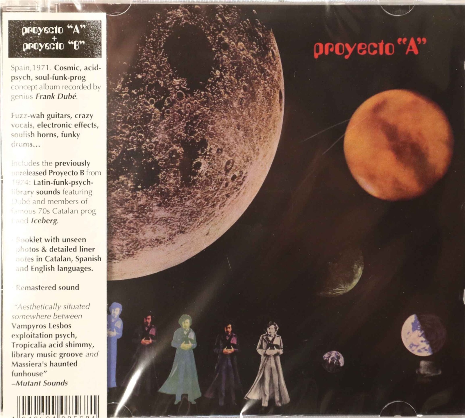 Proyecto "A"-same Spanish prog psych cd many extra tracks | eBay