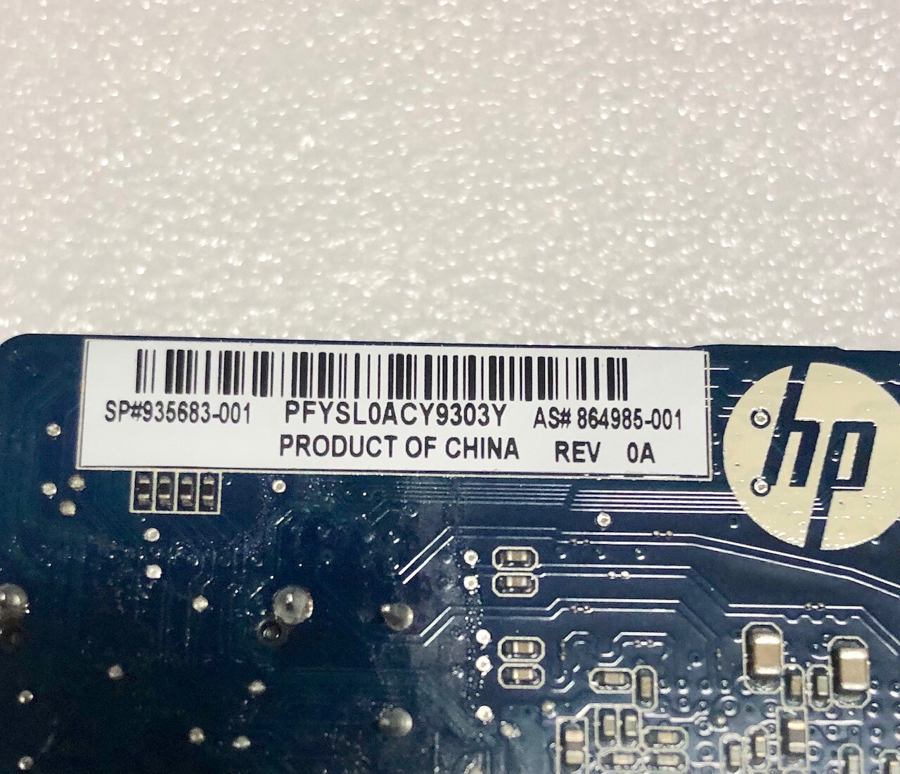 1QL49AA 935683-001 915744-001 864985-001 HP 10GBE DUAL PORT NIC MODULE ...