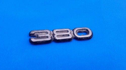 380 EMBLEM BADGE SYMBOL LOGO SIGN VINTAGE OEM B1 | eBay