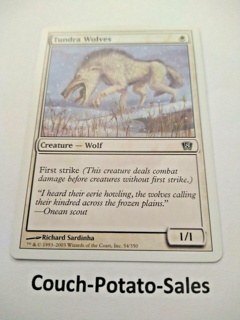 MTG Tundra Wolves Eighth Edition 54 Regular Common for sale online | eBay