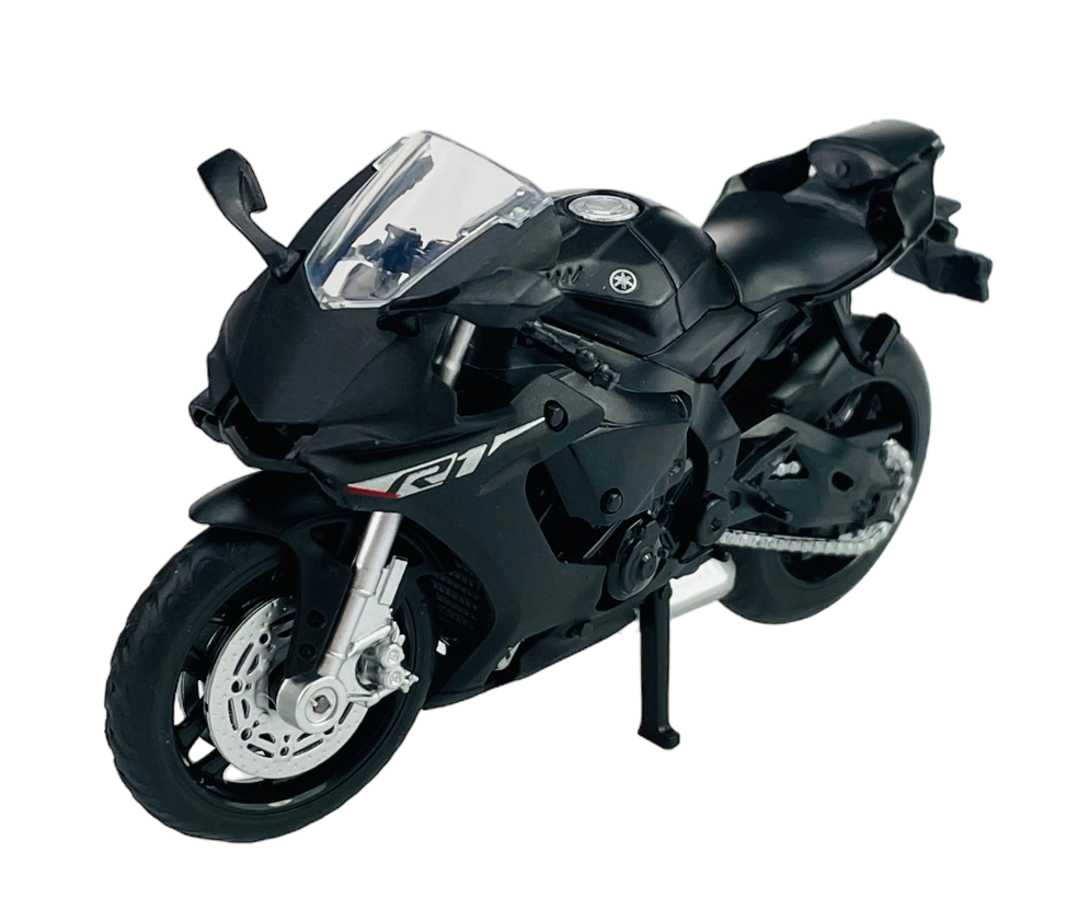 MSZ Yamaha YZF-R1 Black 1:18 Motorcycle Die Cast New in Box Model | eBay