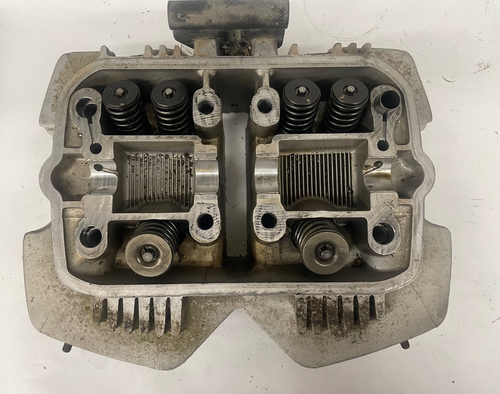 1981 HONDA CM400 CM 400 C CUSTOM CYLINDER HEAD ENGINE MOTOR BLOCK | eBay