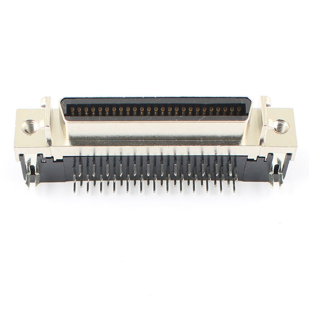 1Pcs SCSI Connector MDR CN Type Female 50 Pin Right Angle PCB Connector ...
