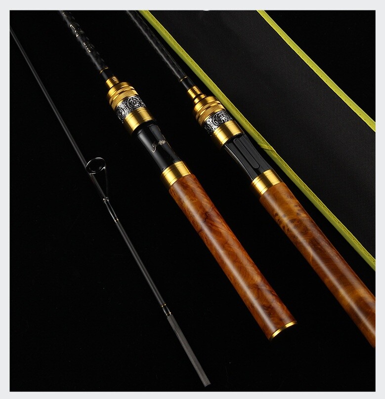 1.8M Fishing Rod Spinning Rod Lure Carbon Rod Ultra Light Fast Rod Bait ...