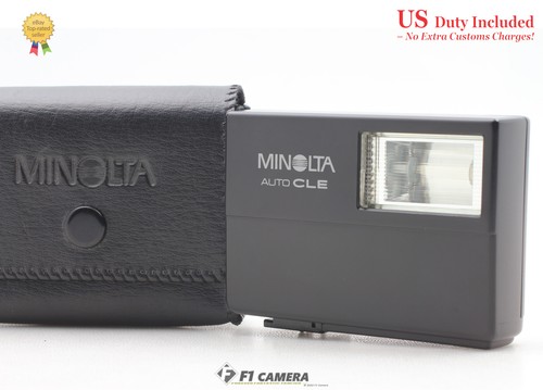 Tested [MINT w/Case] MINOLTA CLE Auto Electro Flash TTL Shoe Mount From ...