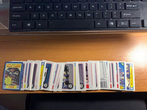 1988 Maxx Race Cards Complete 100 Card Set | eBay