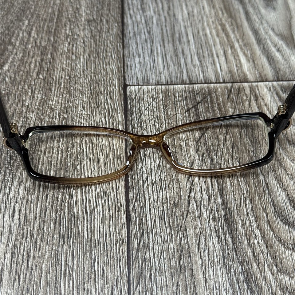 GUCCI ITALY GG 3005 QZL Brown Full Rim Eyeglass Frames Only 54-15-125 ...