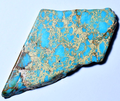 Untreated 327.80 Ct Natural Blue Ridge Turquoise Certified Rare Slab ...