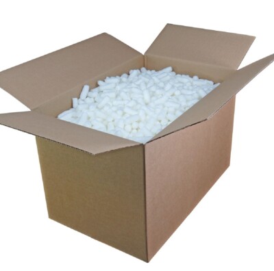 2.5 Cubic Foot Box of ECOFLO Biodegradable Loose Void Fill Packing ...