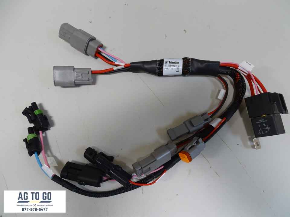 Trimble Power Cable with Relay and Switch P/N (67259) READ FULL ...