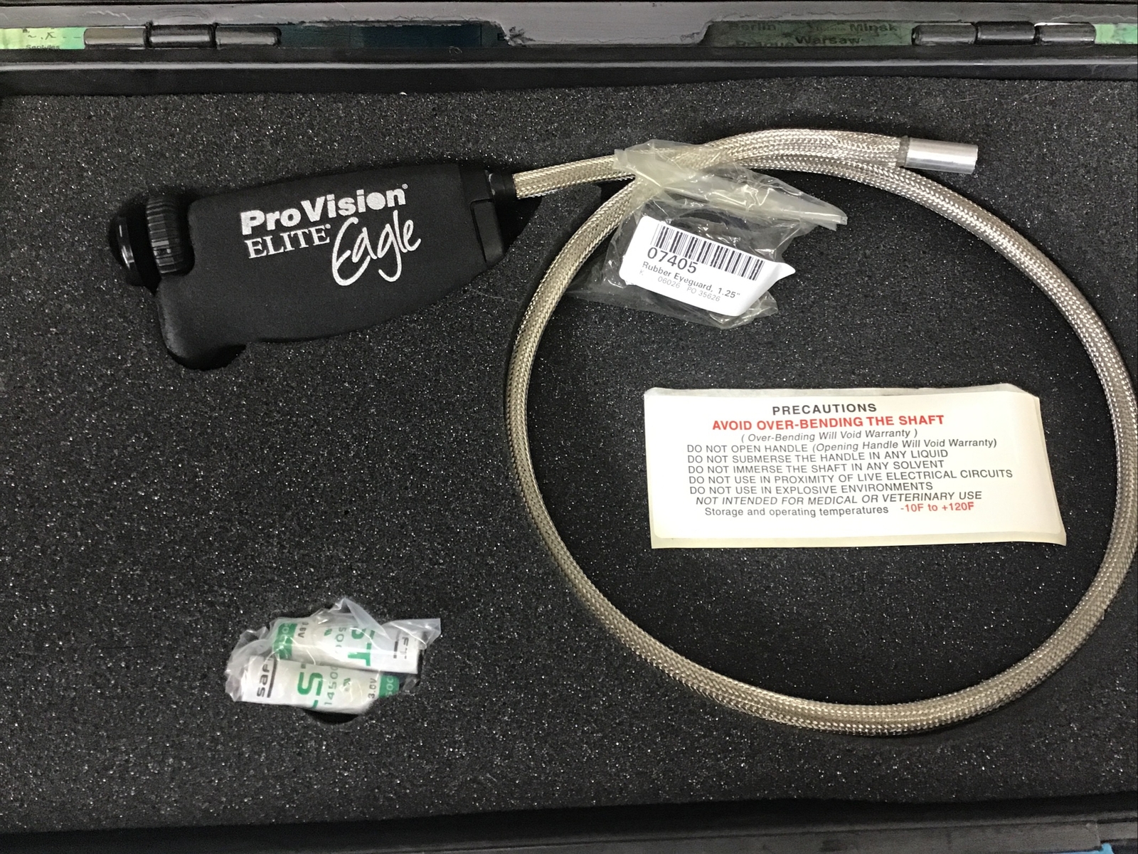 EAGLE Provision Elite Analog Borescope PV300E 36 x .4 Inch SS Flexible ...