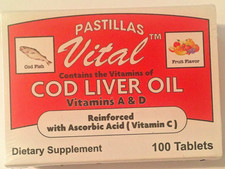 Pastillas McCoy Liver Oil Extract Tablets 100x for sale online | eBay