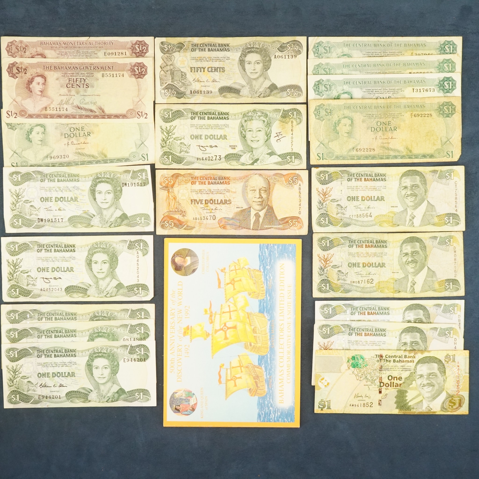 Lot of 21 Assorted Bahamas Banknotes - Free Shipping USA | eBay