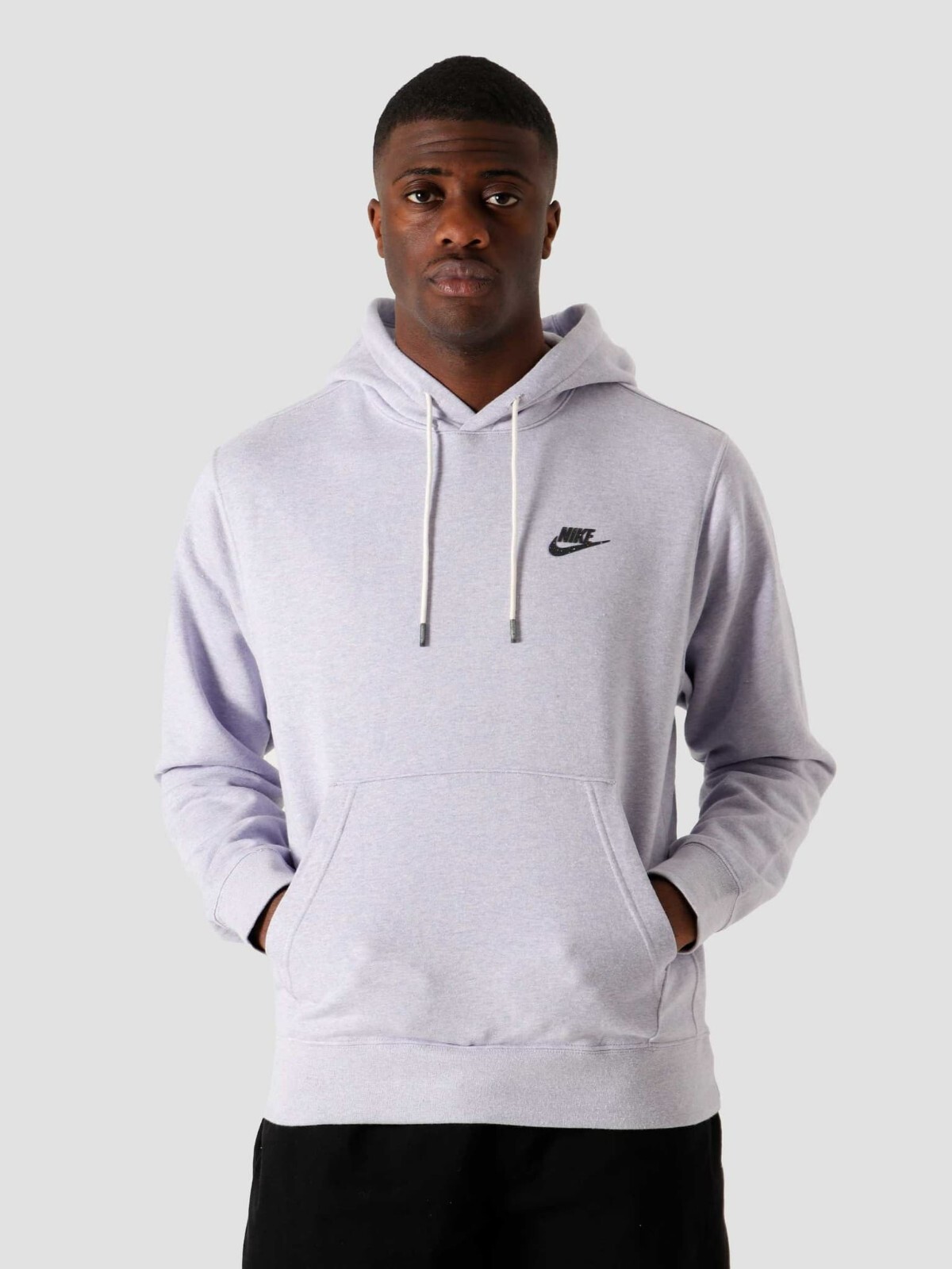 NIKE Sportswear Move To Zero Heathered Purple Hoodie … - Gem