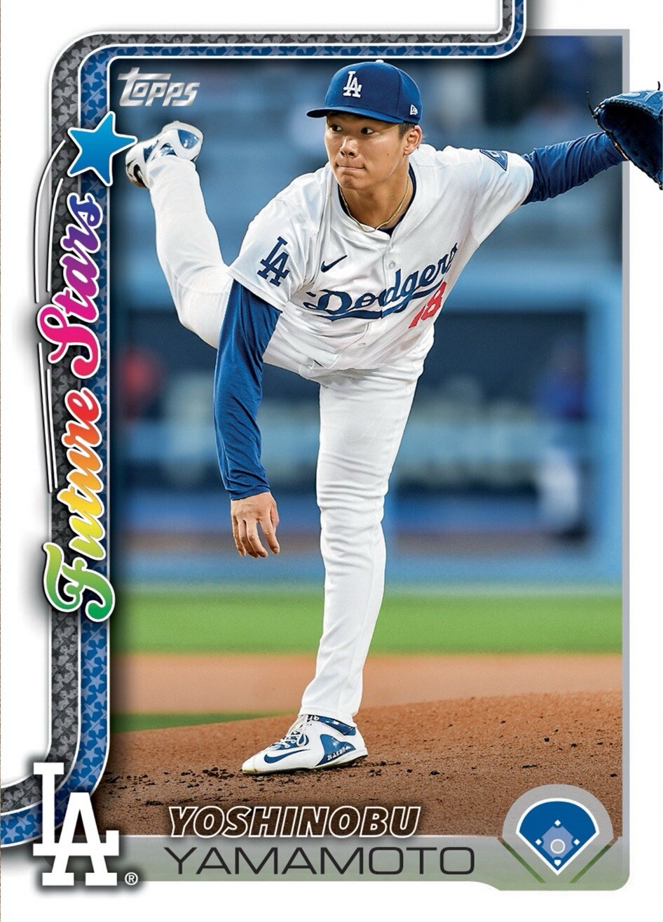 2025 Topps Series 1 Yoshinobu Yamamoto Future Stars Dodgers Presale | eBay