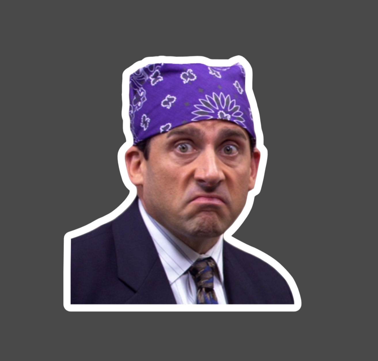 The Office Michael Scott Prison Mike Sticker Decal | eBay