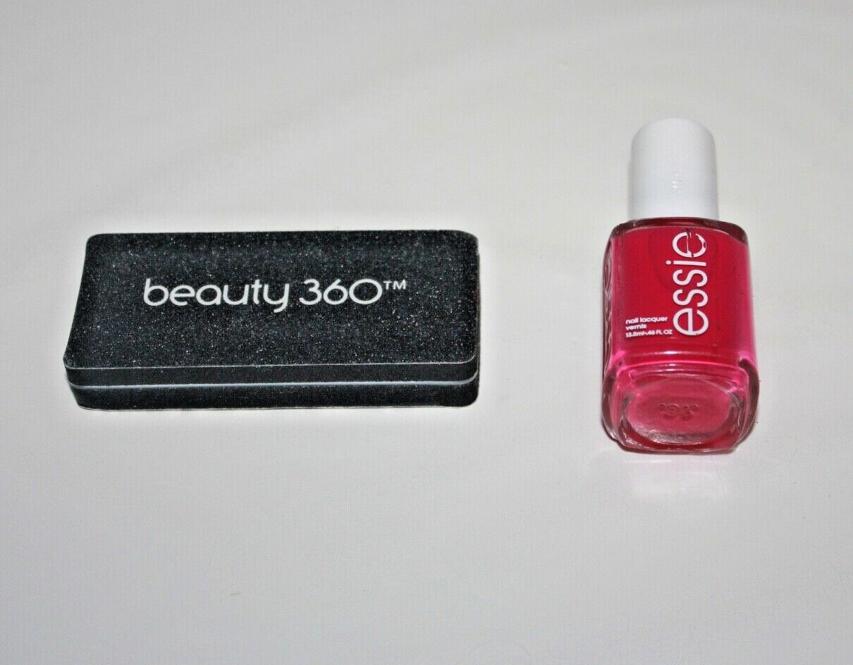 Essie Nail Lacquer Polish #256 Bachelorette Bash + Nail File 360 Lot of ...