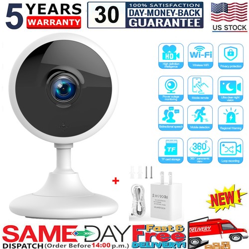 Wireless Security Full HD 1080P IP Camera Wi-Fi IR Night Vision Smart ...