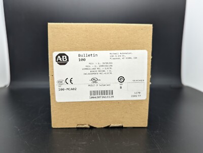 Allen Bradley 100-MCA02 Interlock 2 NC Aux Contacts NIB SHIPS FROM USA ...