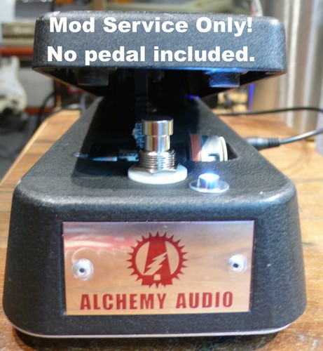 Modify your Dunlop Cry Baby Wah Mod Service Only! True Bypass LED ...