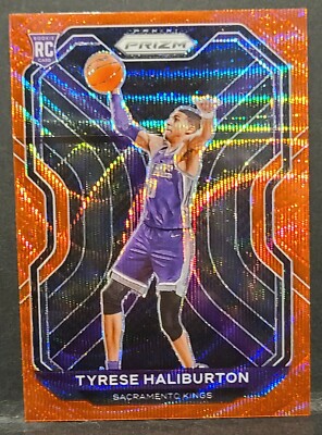 2020-21 Panini Prizm Red Ruby Wave Tyrese Haliburton RC #262 | eBay