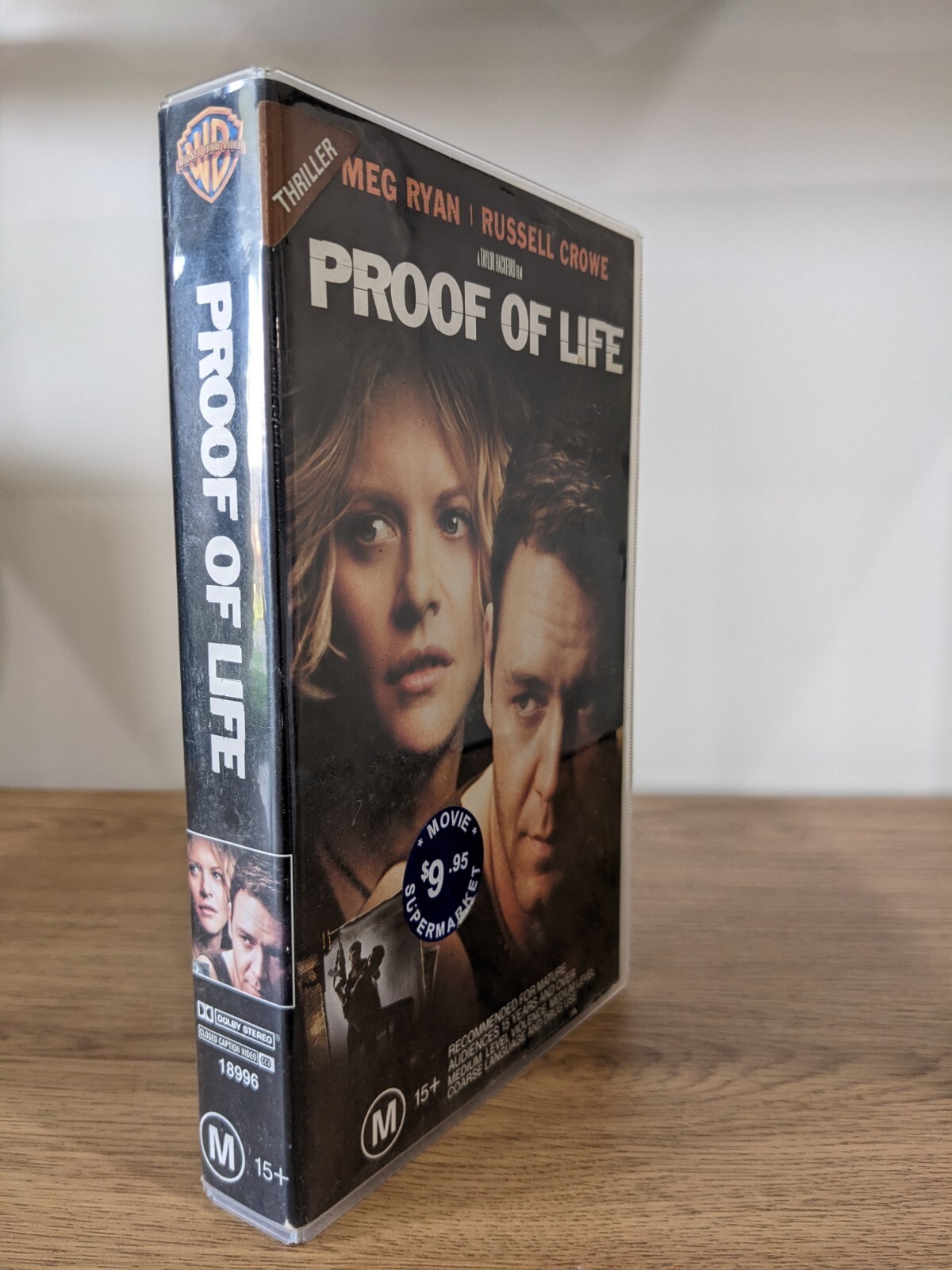 Proof Of Life VHS - Ex Rental - Russell Crowe - Meg Ryan - Video Tape ...