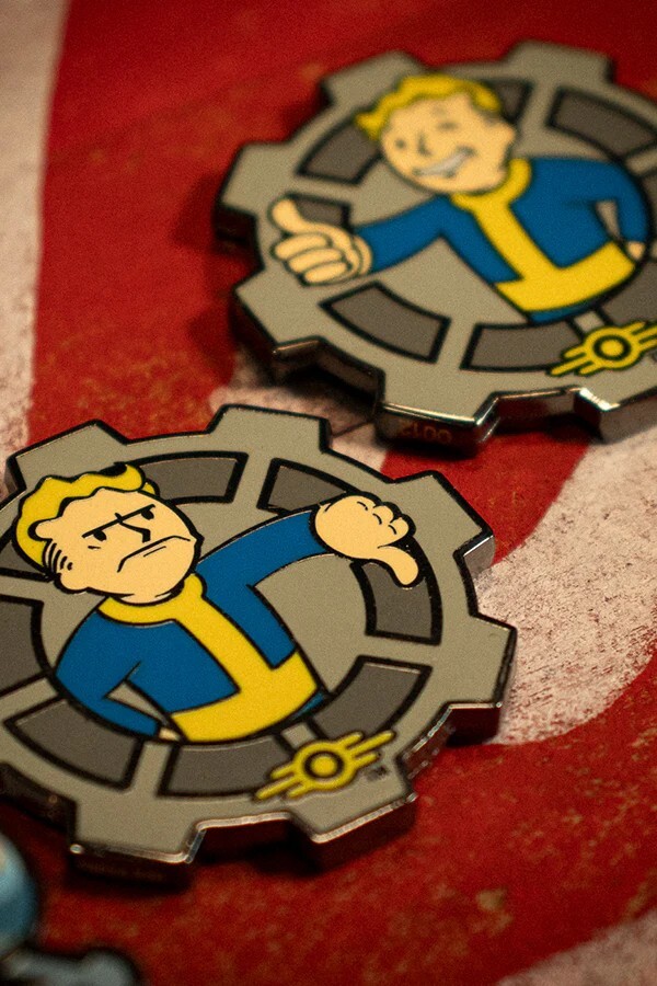 Fallout Bethesda Limited Edition Vault Boy Flip Decision Coin 1/5,000 ...