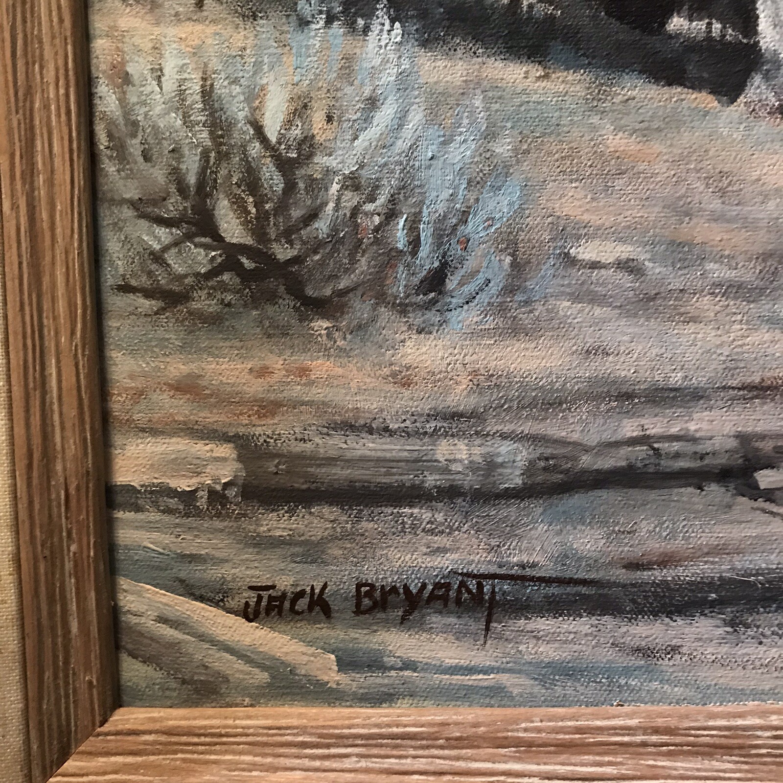 Tranquil Times - Jack Bryant - Original Oil on canvas - Mustangs | eBay