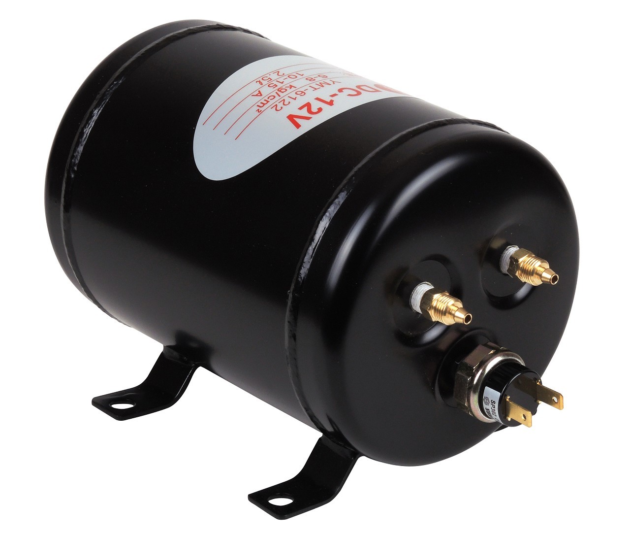 Boot Hupe Bootshorn Drucklufthorn Fanfare + Kompressor 6 bar 12 Volt ...